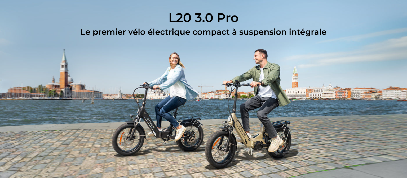 ENGWE L20 3.0 PRO 100 Nm Pliable gps antivol | Myfatbike